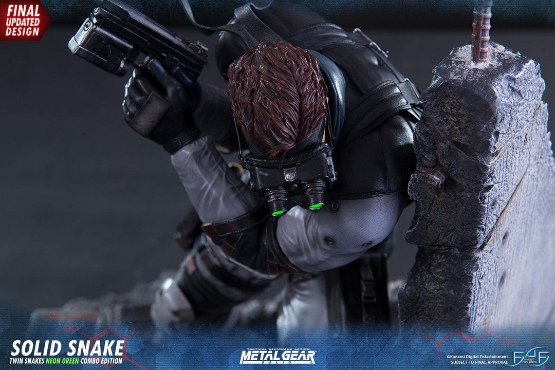 Solid Snake Twin Snakes Neon Green Combo Edition – First 4 Figures