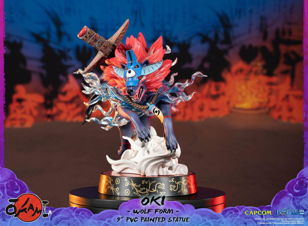 Okami – Oki (Wolf Form) PVC (Standard Edition) – First 4 Figures