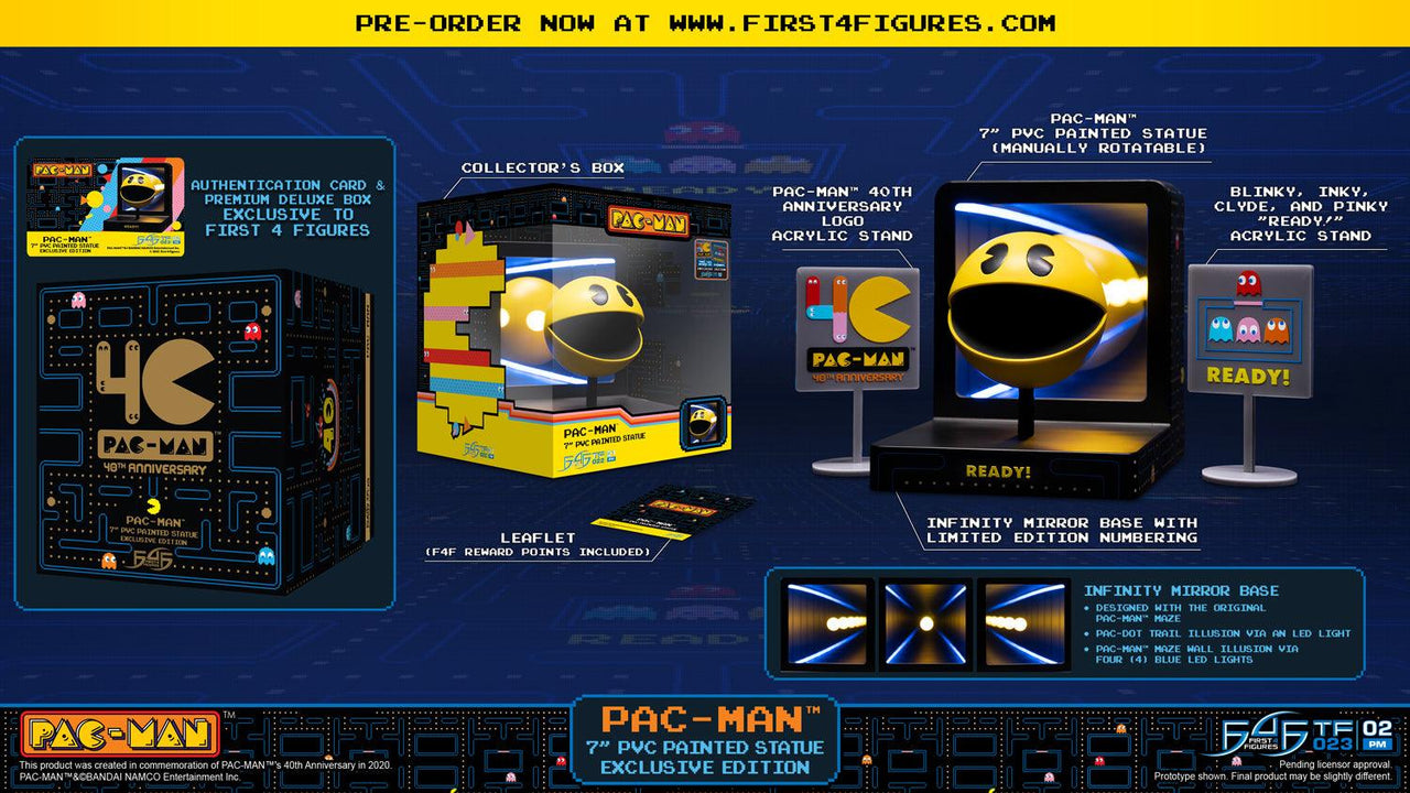PAC-MAN – PAC-MAN PVC (Exclusive Edition) – First 4 Figures