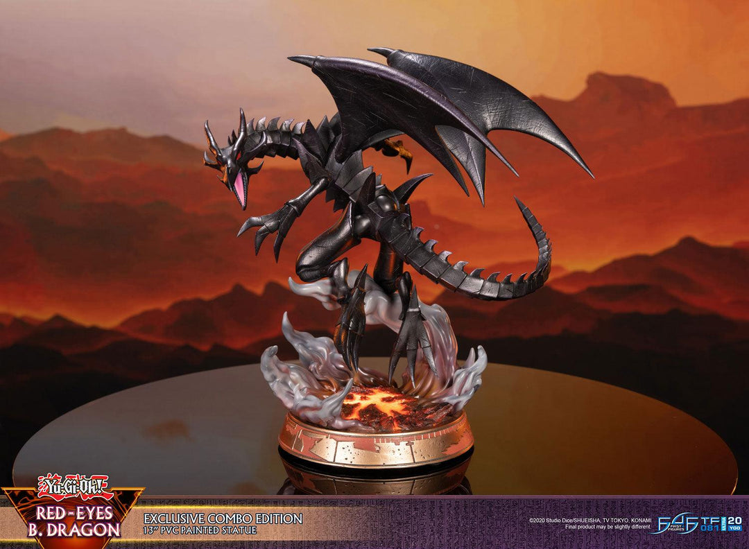 Yu-Gi-Oh! – Red-Eyes B. Dragon (Exclusive Combo Edition) – First 4 Figures