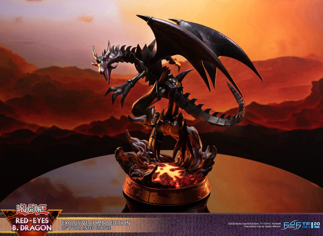 Yu-Gi-Oh! – Red-Eyes B. Dragon (Exclusive Combo Edition) – First 4 Figures