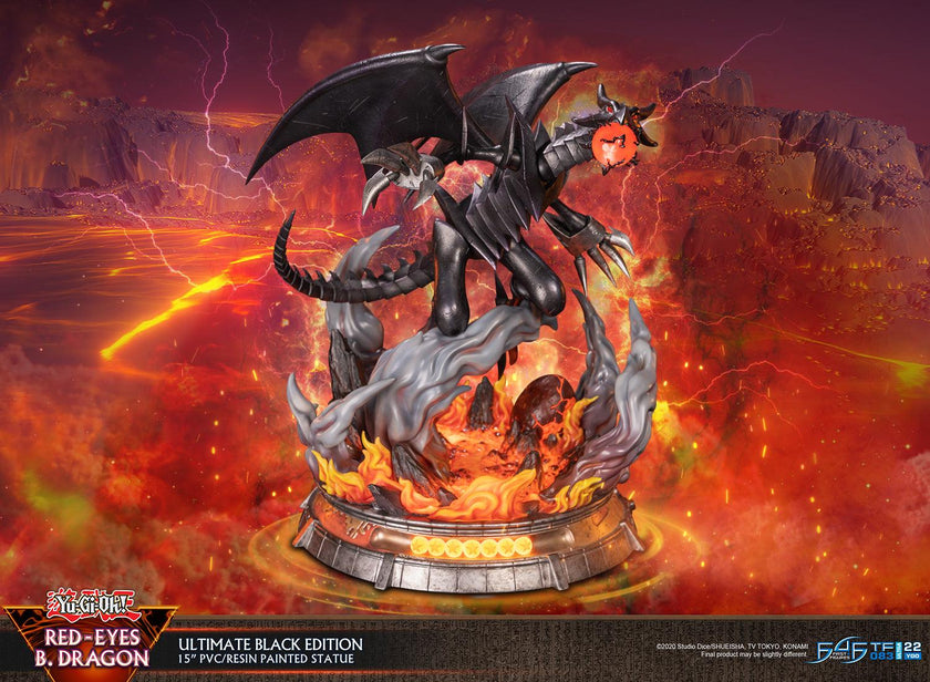 Yu-Gi-Oh! – Red-Eyes B. Dragon (Ultimate Black Edition) – First 4 Figures