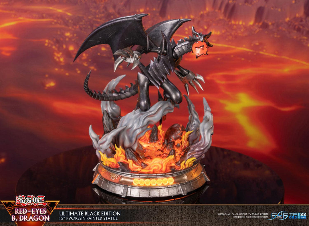 Yu-Gi-Oh! – Red-Eyes B. Dragon (Ultimate Black Edition) – First 4 Figures