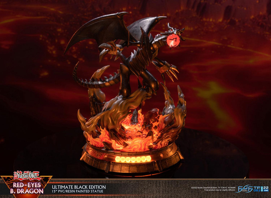 Yu-Gi-Oh! – Red-Eyes B. Dragon (Ultimate Black Edition) – First 4 Figures