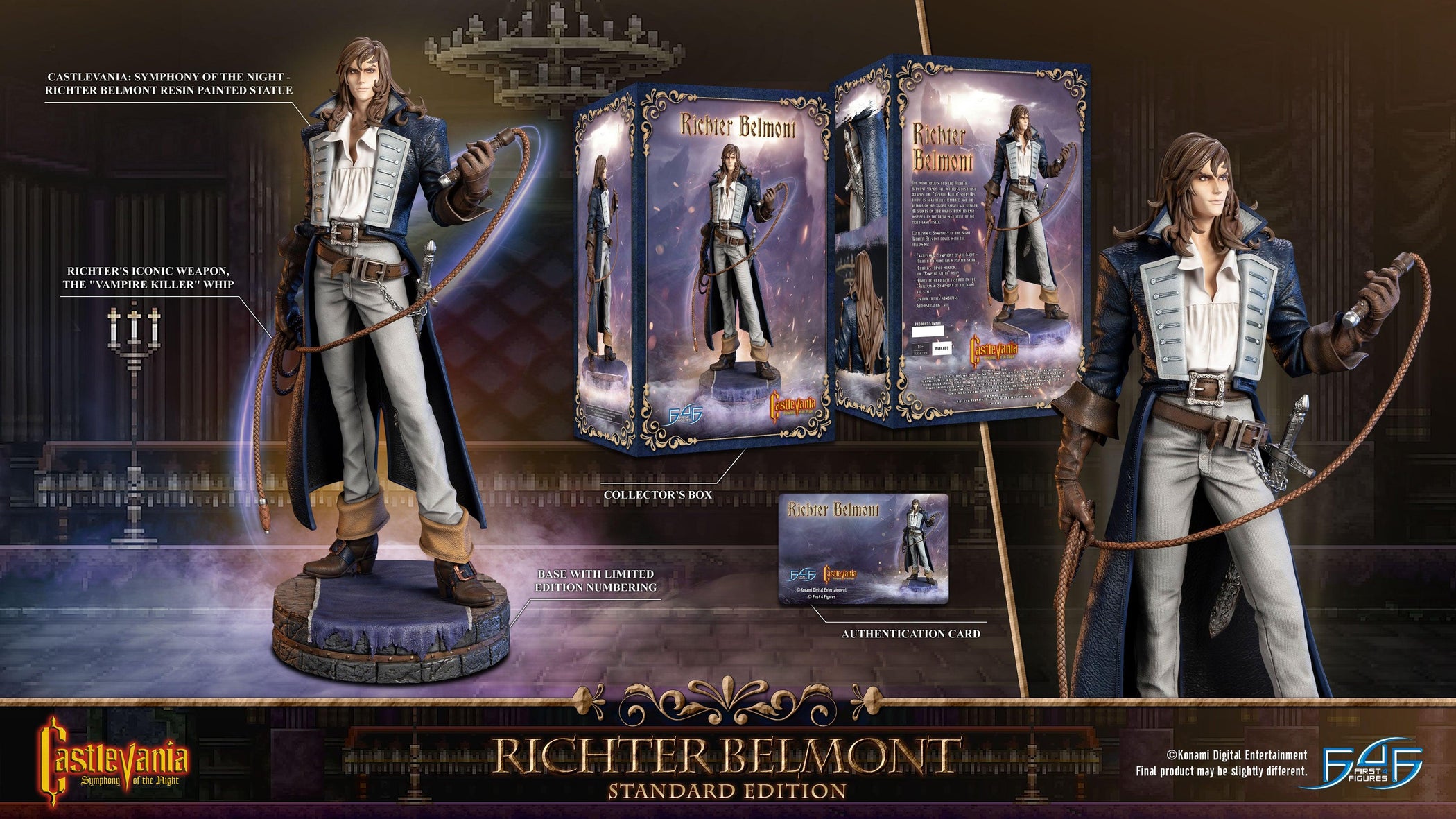 Castlevania Symphony of the Night – First 4 Figures