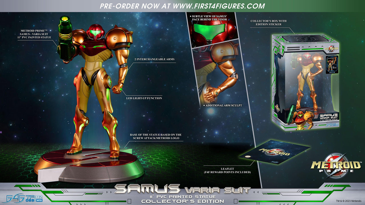 Metroid Prime™ - Samus Varia Suit PVC (Collector's Edition) – First 4 ...