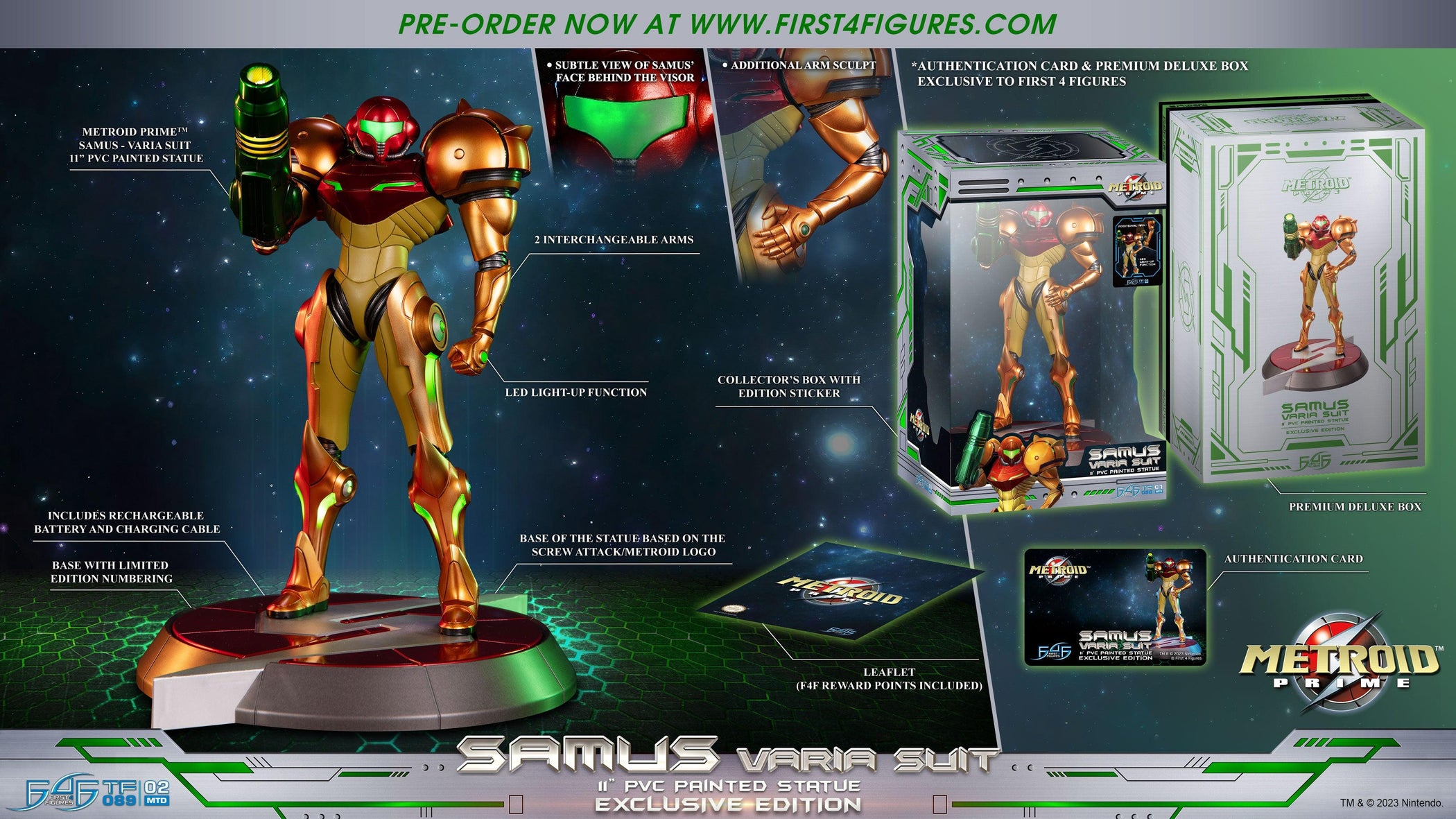 Metroid Prime™ - Samus Varia Suit PVC (Exclusive Edition) – First 4 Figures