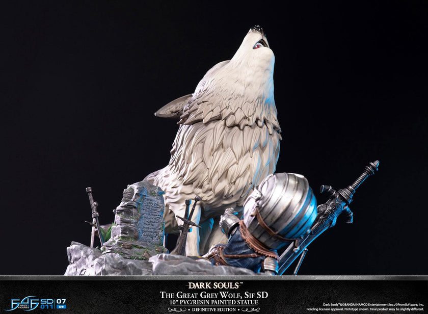 Dark Souls™ - The Great Grey Wolf Sif SD PVC Statue (Definitive Edition ...