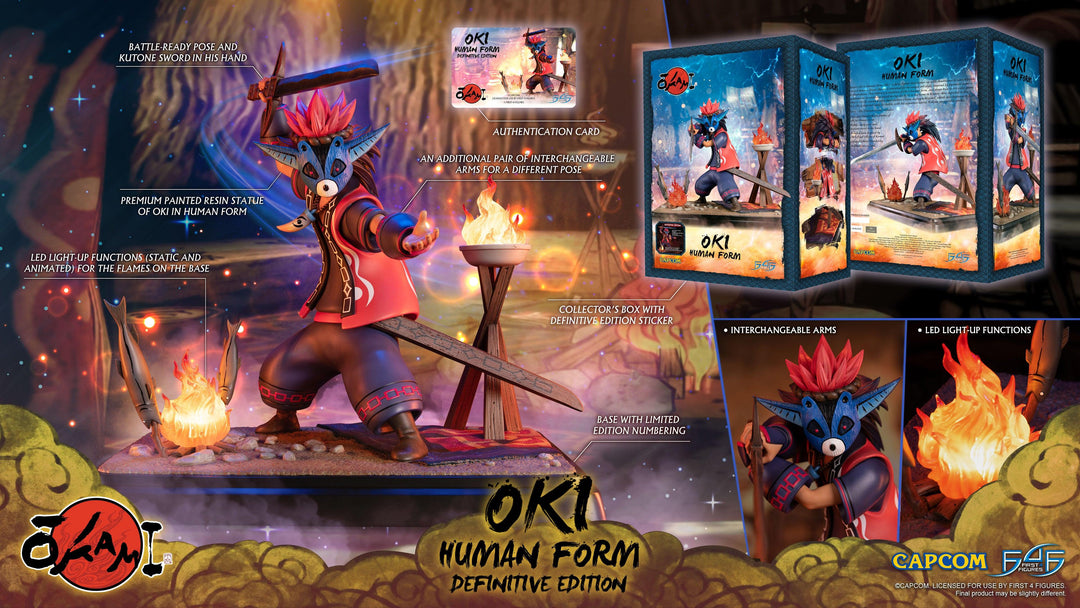Okami - Oki (Human Form) (Definitive Edition) – First 4 Figures