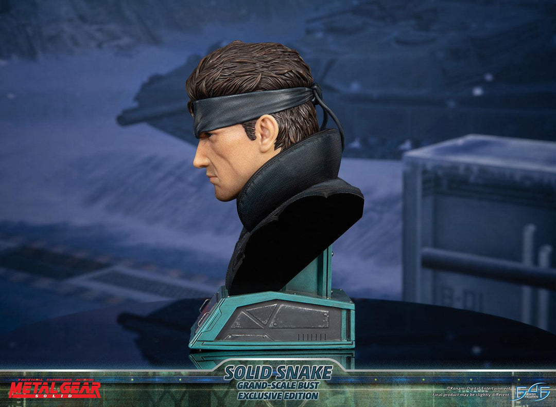 Metal Gear Solid - Solid Snake Grand-Scale Bust (Exclusive Edition GSB ...