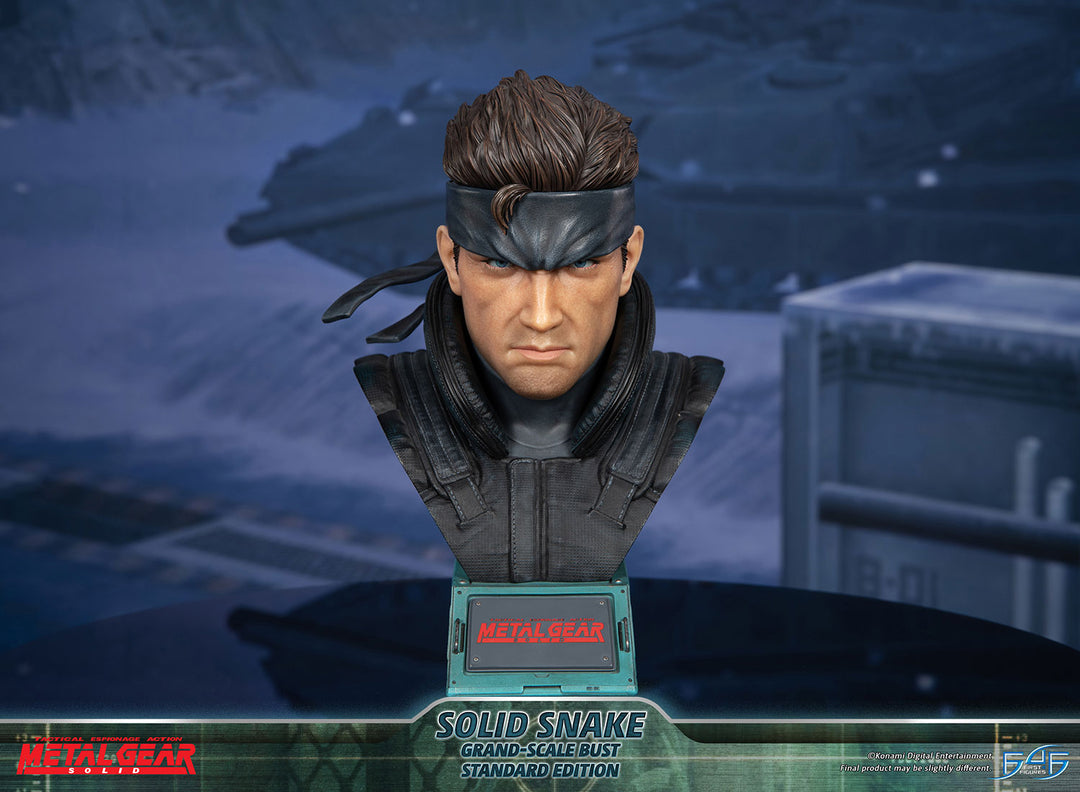 Metal Gear Solid - Solid Snake Grand-Scale Bust (Standard Edition GSB ...