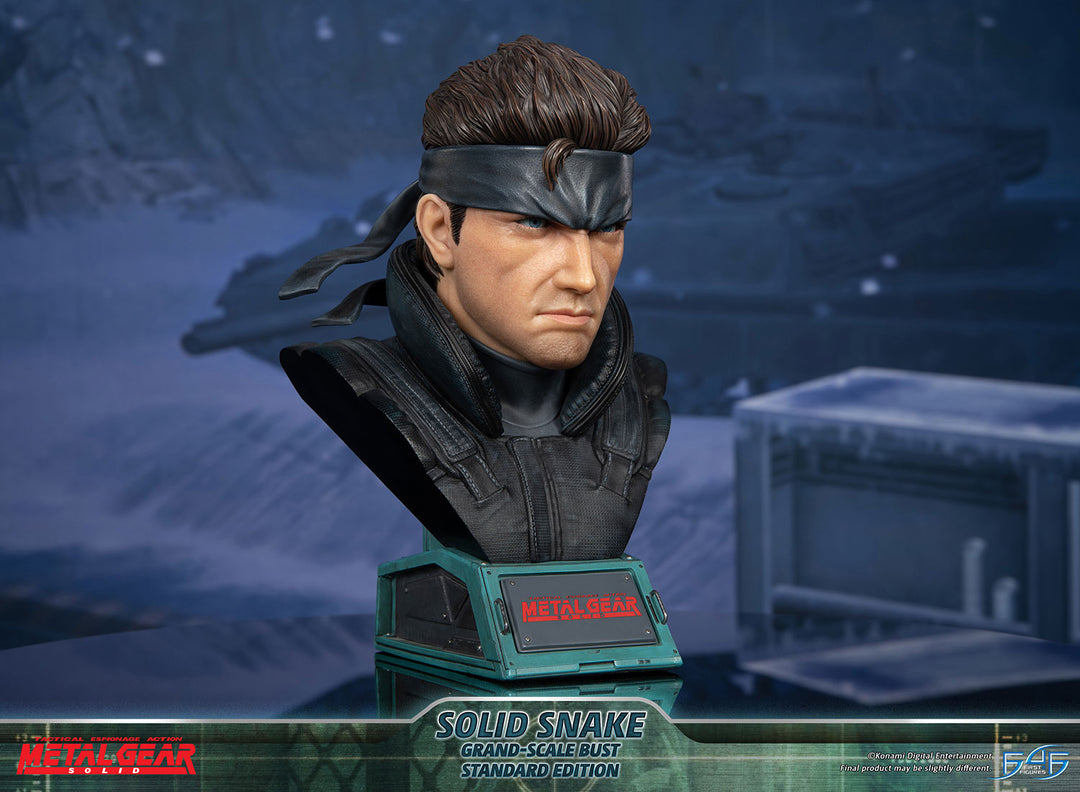 Metal Gear Solid - Solid Snake Grand-Scale Bust (Standard Edition GSB ...