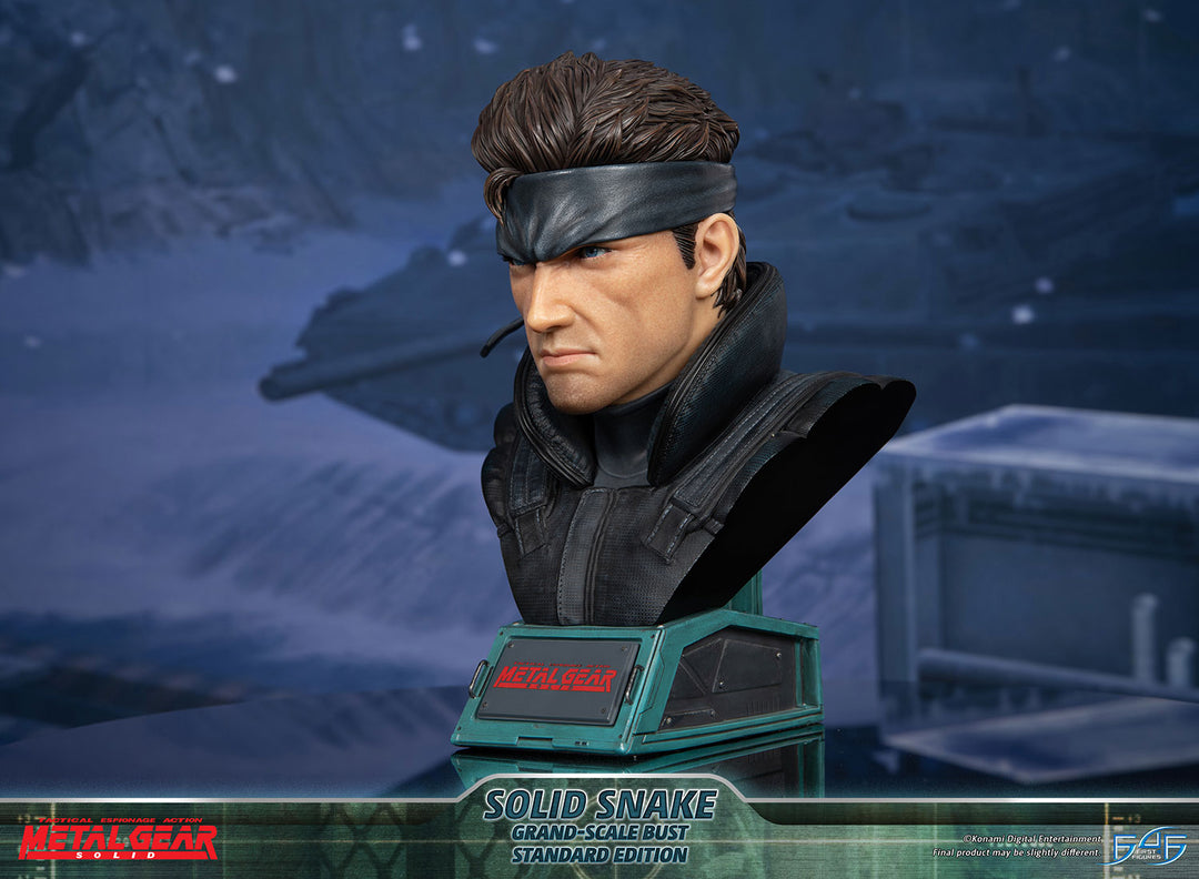 Metal Gear Solid - Solid Snake Grand-Scale Bust (Standard Edition GSB ...