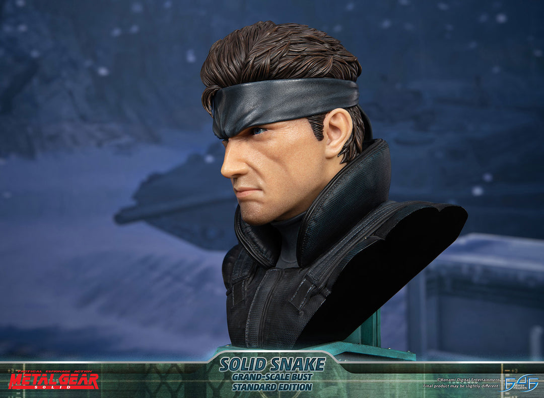 Metal Gear Solid - Solid Snake Grand-Scale Bust (Standard Edition GSB ...