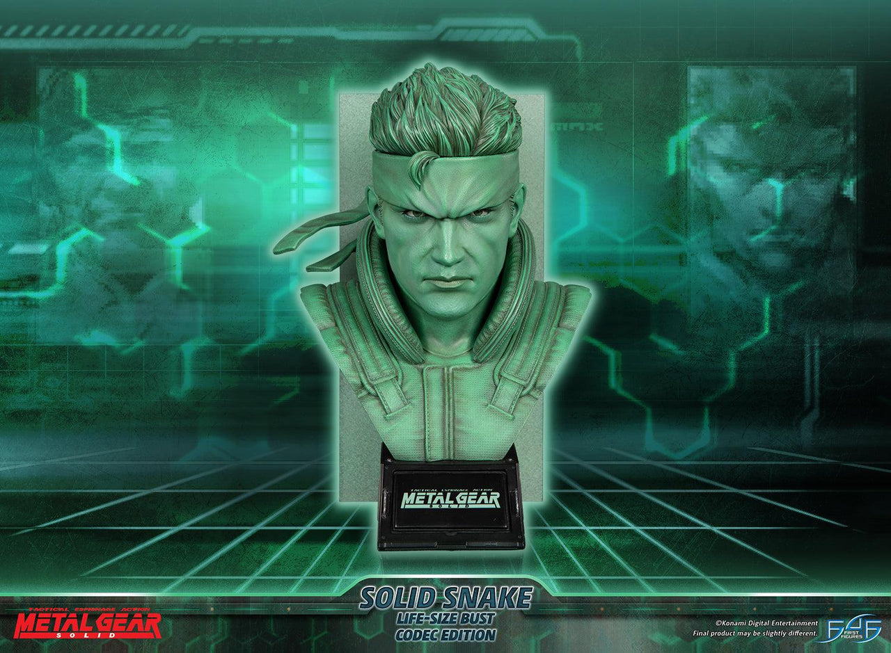 Metal Gear Solid – Solid Snake Bust – First 4 Figures