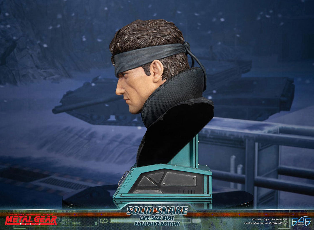 Metal Gear Solid - Solid Snake Life-Size Bust (Exclusive Edition LSB ...