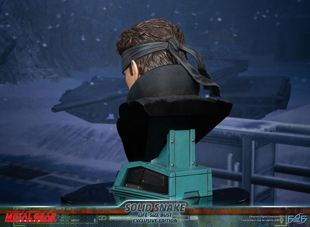 Metal Gear Solid - Solid Snake Life-Size Bust (Exclusive Edition LSB ...