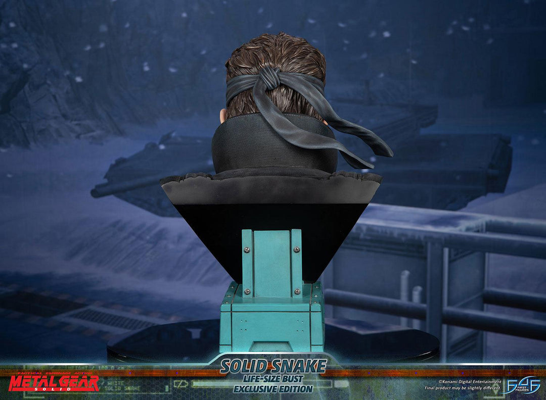 Metal Gear Solid - Solid Snake Life-Size Bust (Exclusive Edition LSB ...
