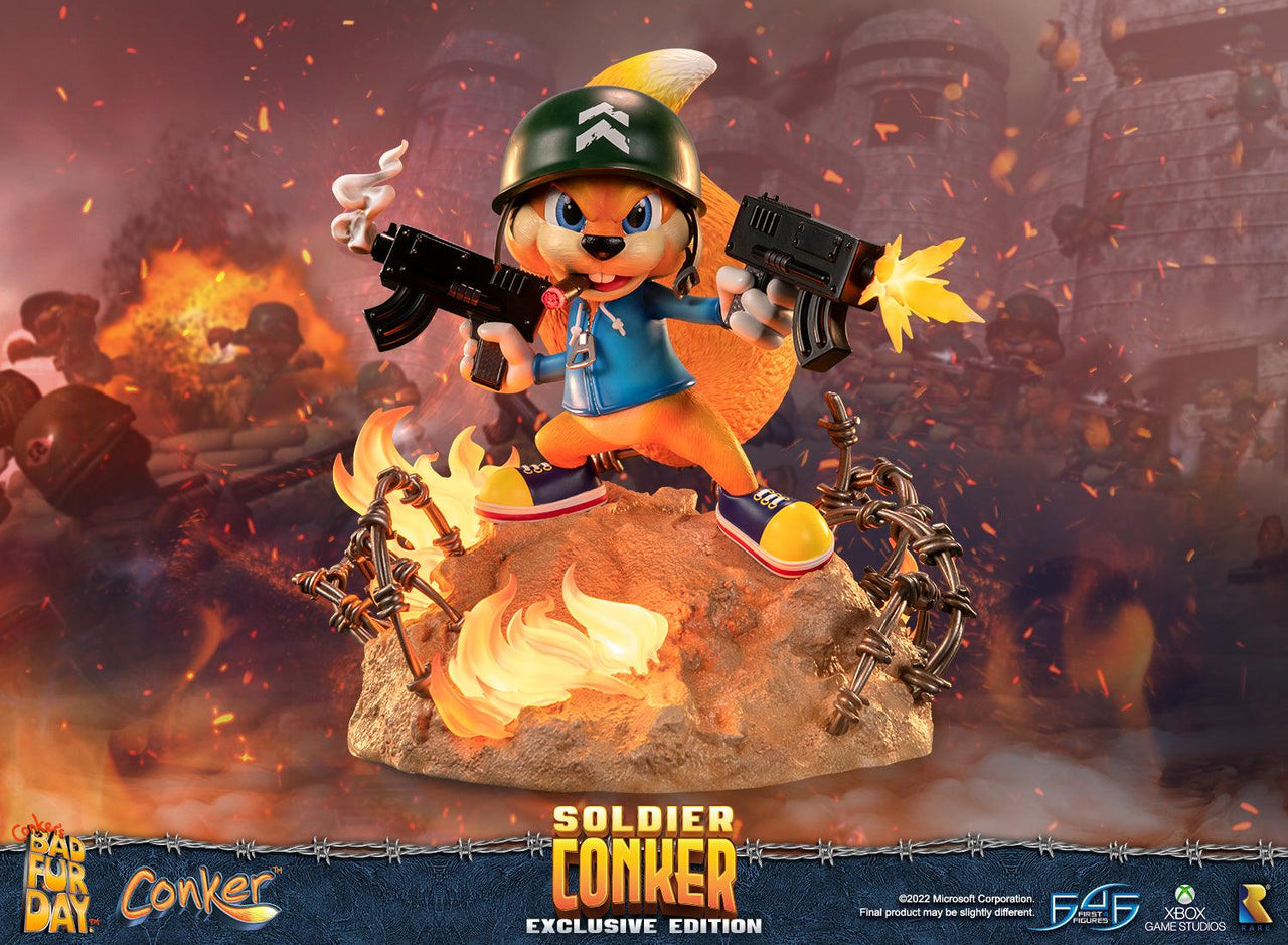 Conker: Conker's Bad Fur Day – First 4 Figures