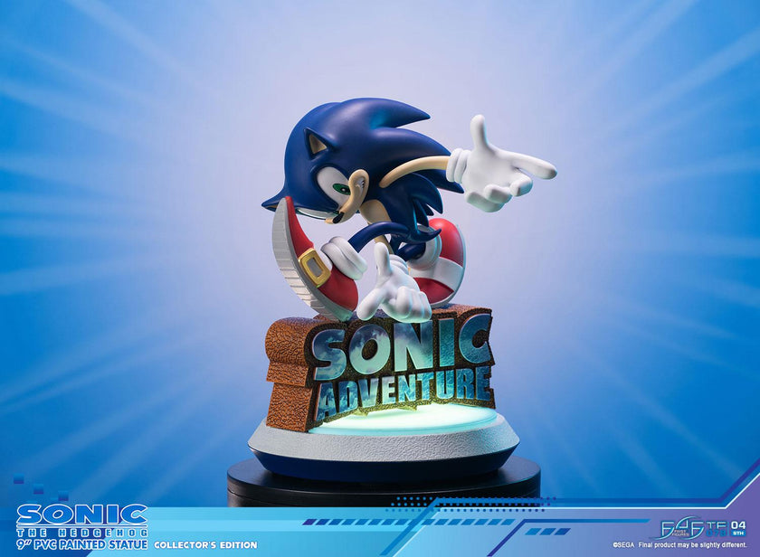 Sonic Adventure - Sonic the Hedgehog PVC (Collector's Edition) – First ...