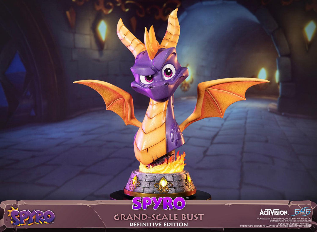 Spyro™ the Dragon – Spyro™ Grand-Scale Bust (Definitive Edition ...