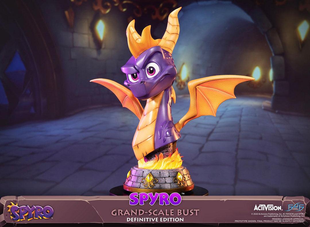 Spyro™ the Dragon – Spyro™ Grand-Scale Bust (Definitive Edition ...