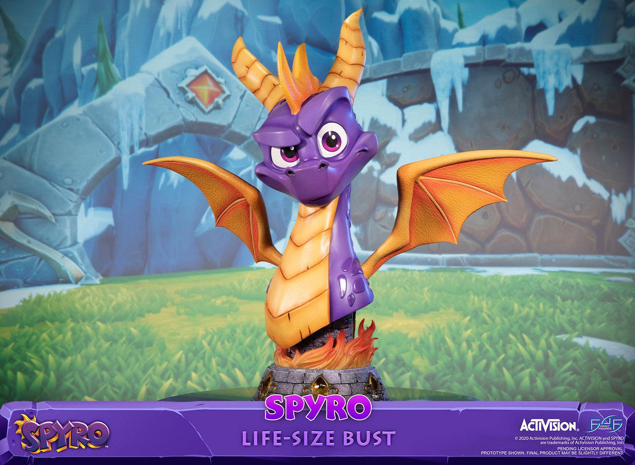 Spyro™ the Dragon – Spyro™ Life-Size Bust (Standard Edition) – First 4 ...