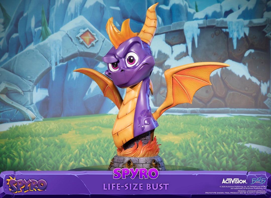 Spyro™ the Dragon – Spyro™ Life-Size Bust (Standard Edition) – First 4 ...