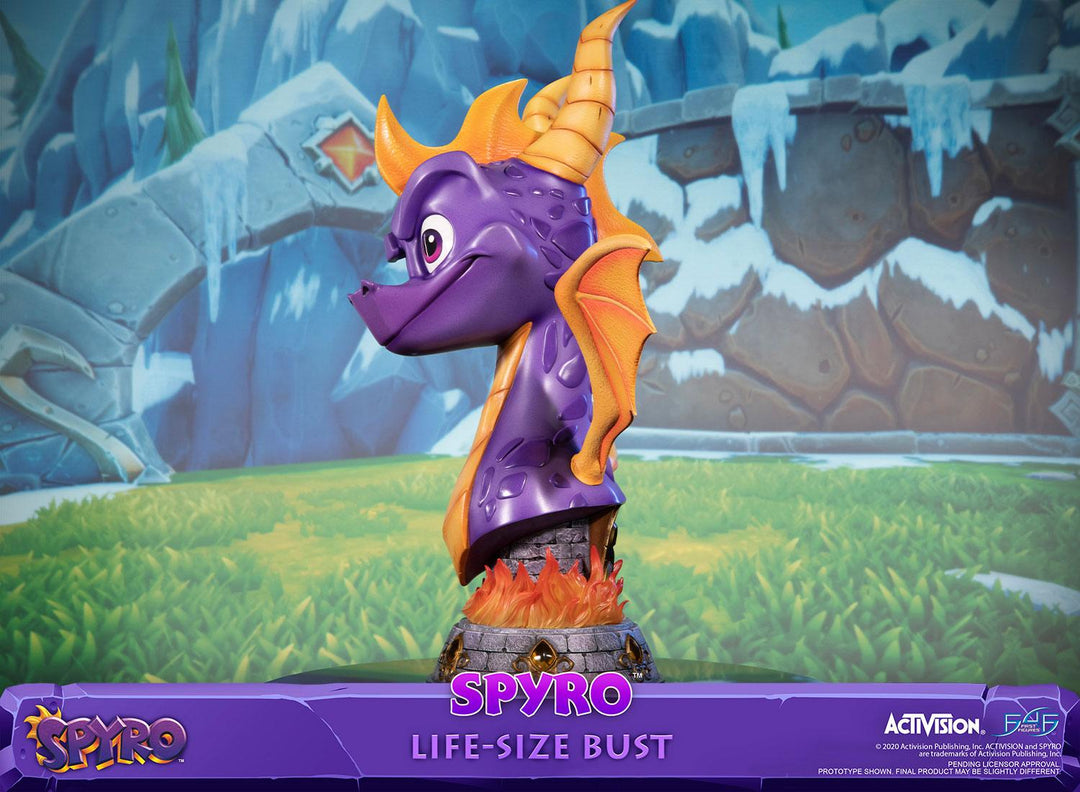Spyro™ the Dragon – Spyro™ Life-Size Bust (Standard Edition) – First 4 ...