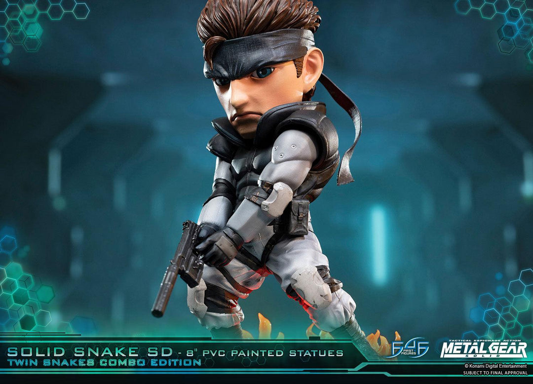 Solid Snake SD Twin Snakes Combo Edition – First 4 Figures
