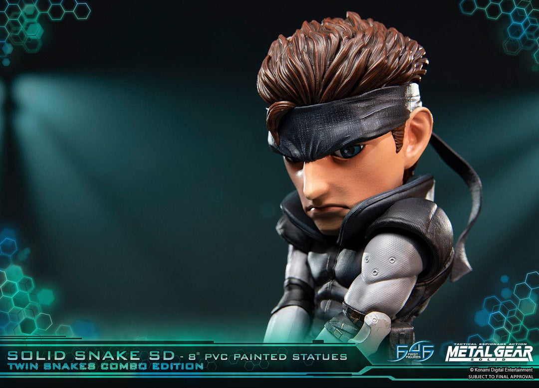 Solid Snake SD Twin Snakes Combo Edition – First 4 Figures