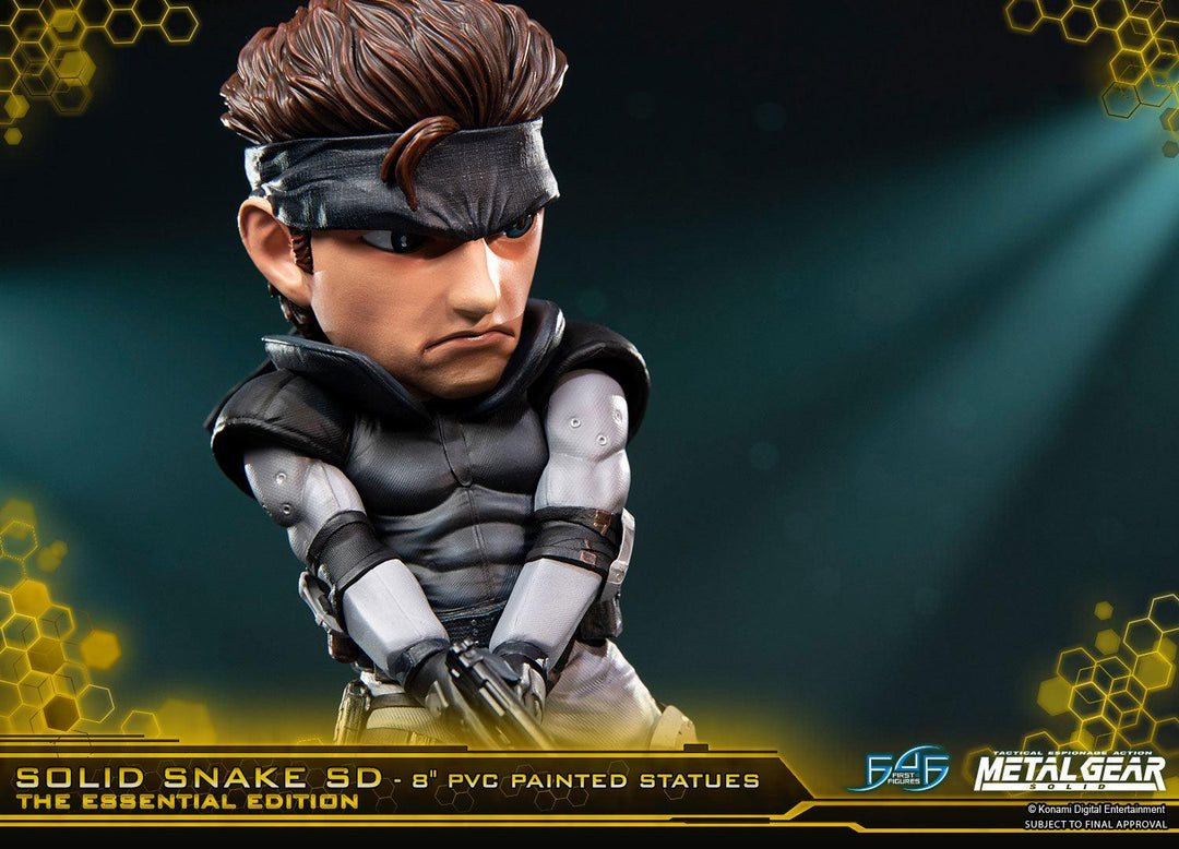 Solid Snake SD The Essential Edition – First 4 Figures