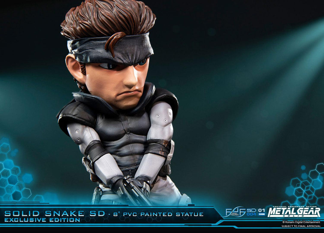 Solid Snake SD Exclusive Edition – First 4 Figures