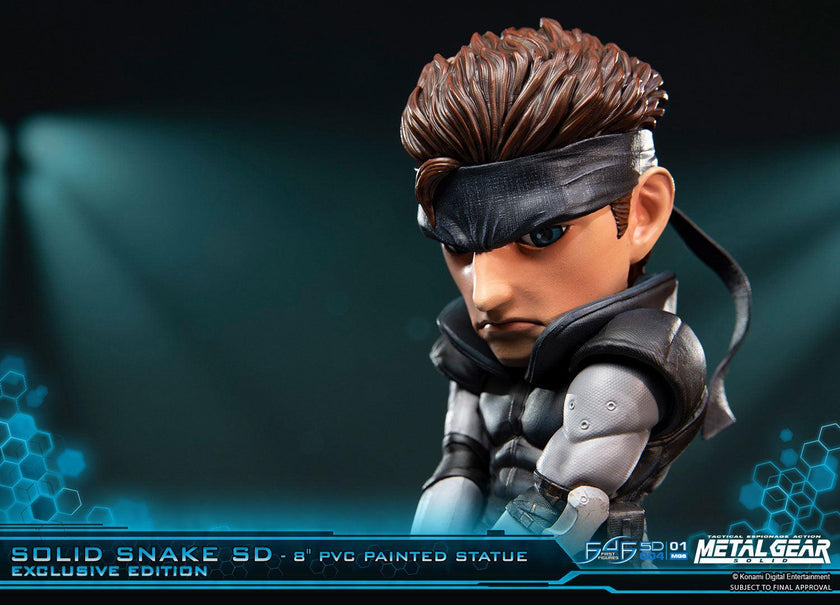 Solid Snake SD Exclusive Edition – First 4 Figures
