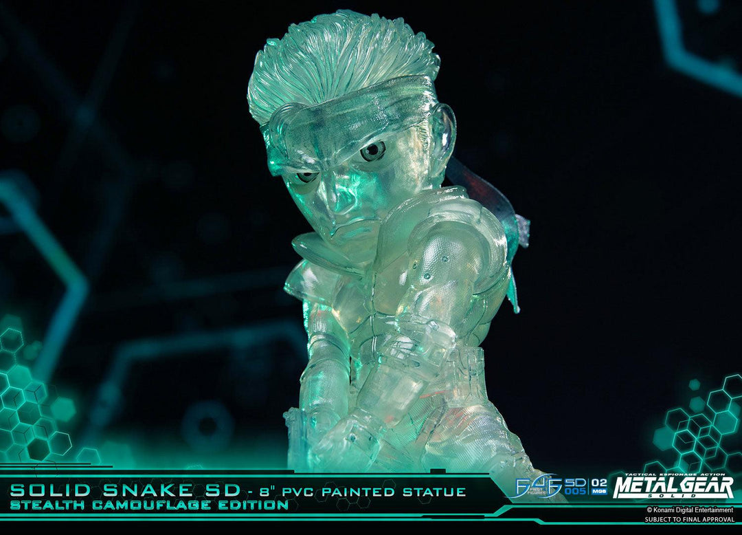 Solid Snake SD Stealth Camouflage Exclusive Edition – First 4 Figures