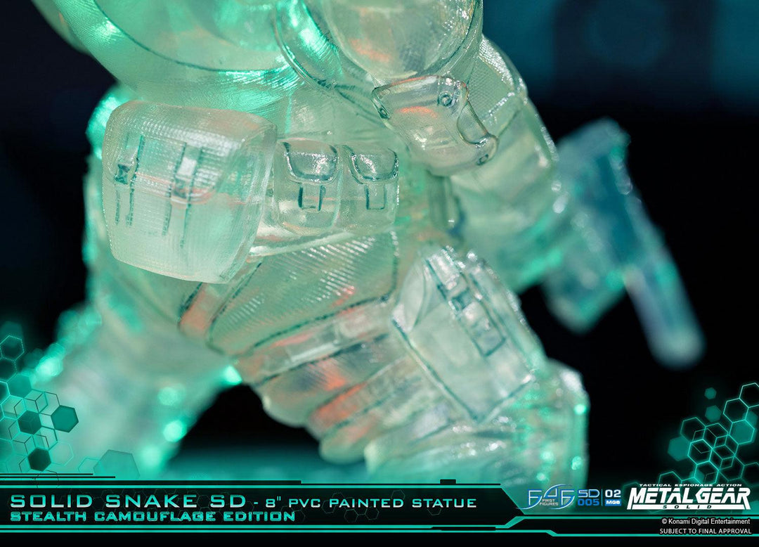 Solid Snake SD Stealth Camouflage Exclusive Edition – First 4 Figures