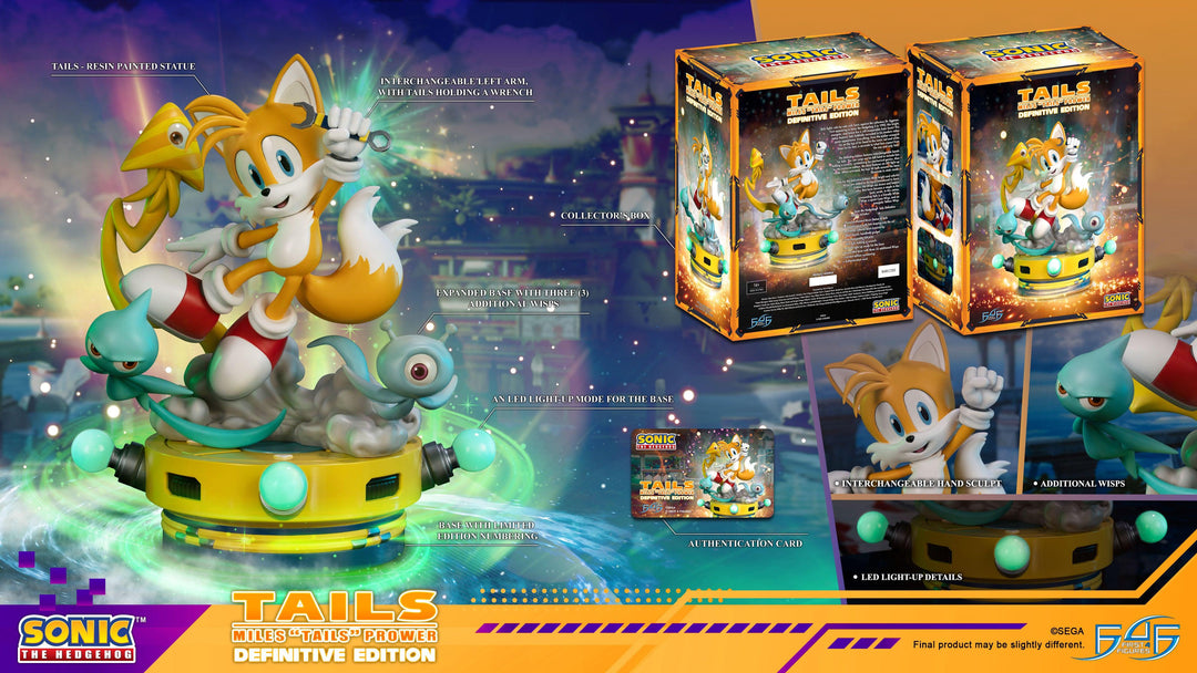 Sonic The Hedgehog - Tails Definitive Edition – First 4 Figures