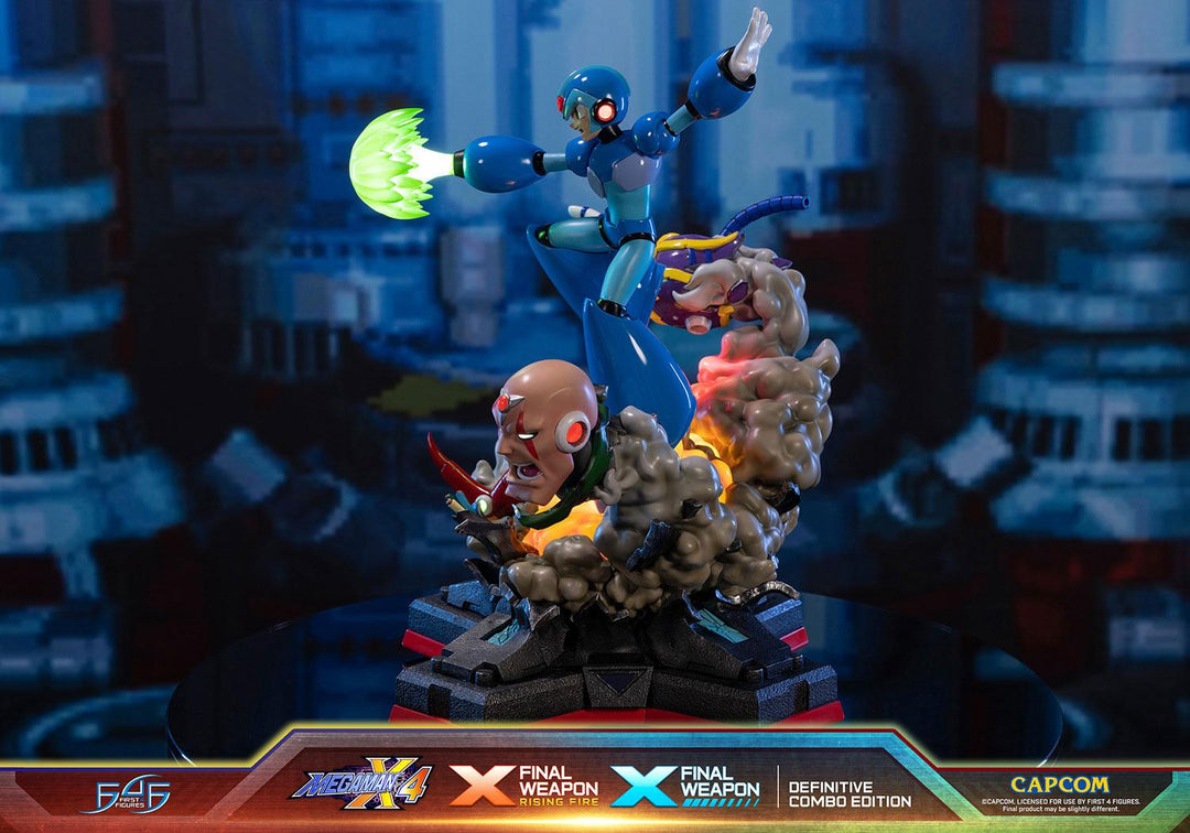 Mega Man X4 - X (Final Weapon) Definitive Combo Edition – First 4 Figures