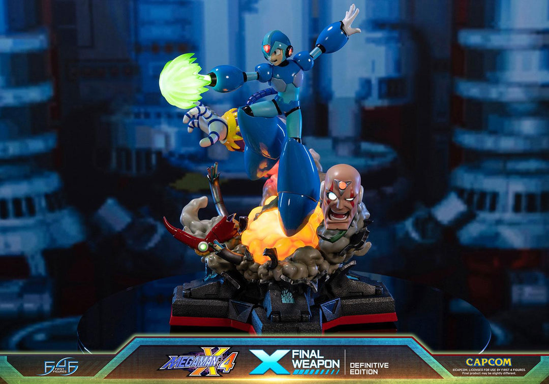 Mega Man X4 - X (Final Weapon) Definitive Edition – First 4 Figures