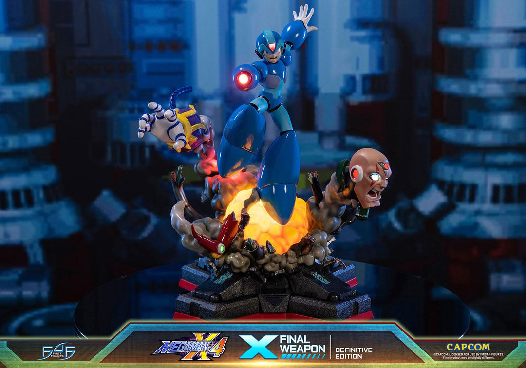 Mega Man X4 - X (Final Weapon) Definitive Edition – First 4 Figures