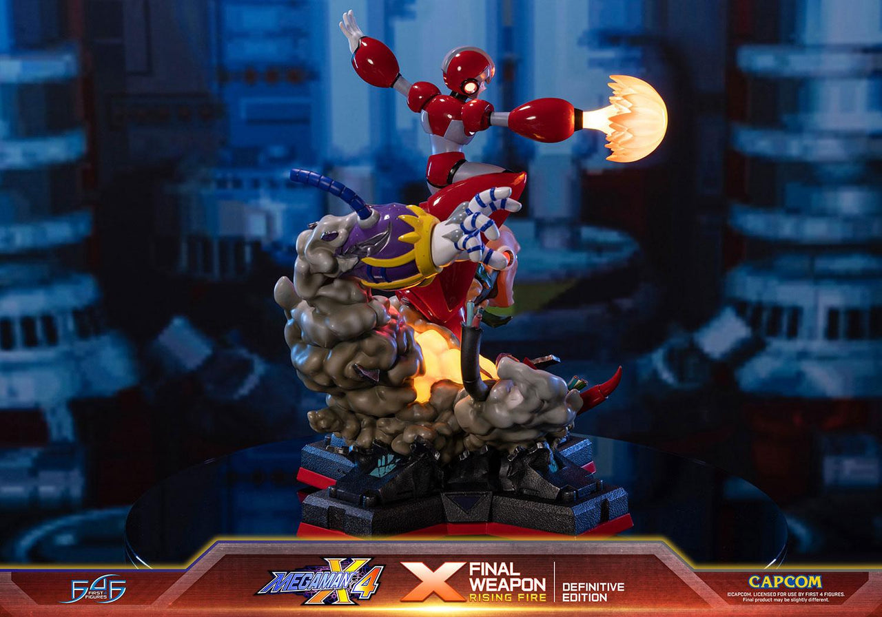 Mega Man X4 - X (Final Weapon) Rising Fire Definitive Edition – First 4 Figures