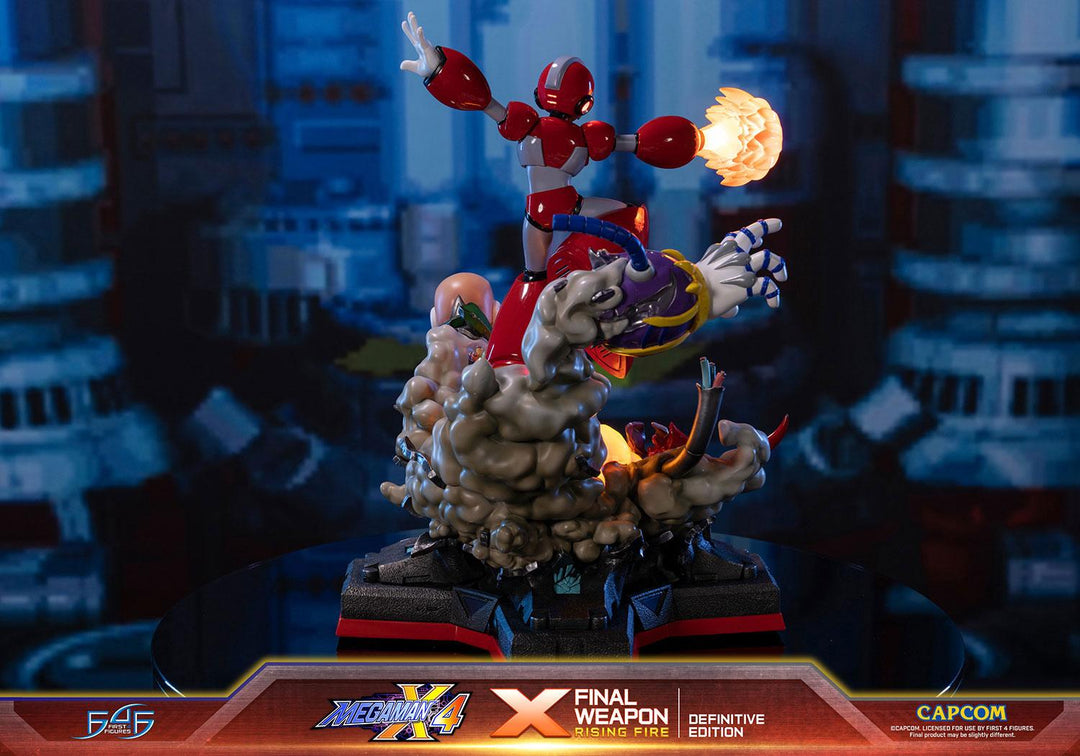 Mega Man X4 - X (Final Weapon) Rising Fire Definitive Edition – First 4 Figures