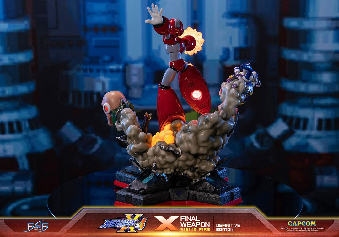 Mega Man X4 - X (Final Weapon) Rising Fire Definitive Edition – First 4 Figures