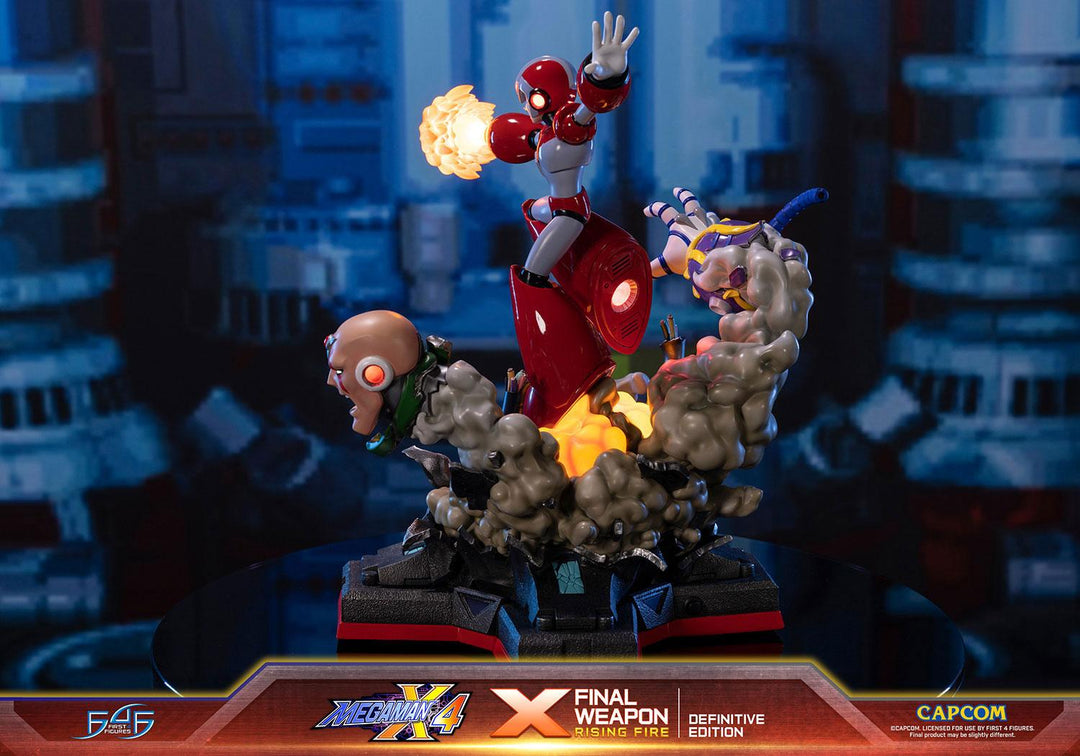 Mega Man X4 - X (Final Weapon) Rising Fire Definitive Edition – First 4 Figures