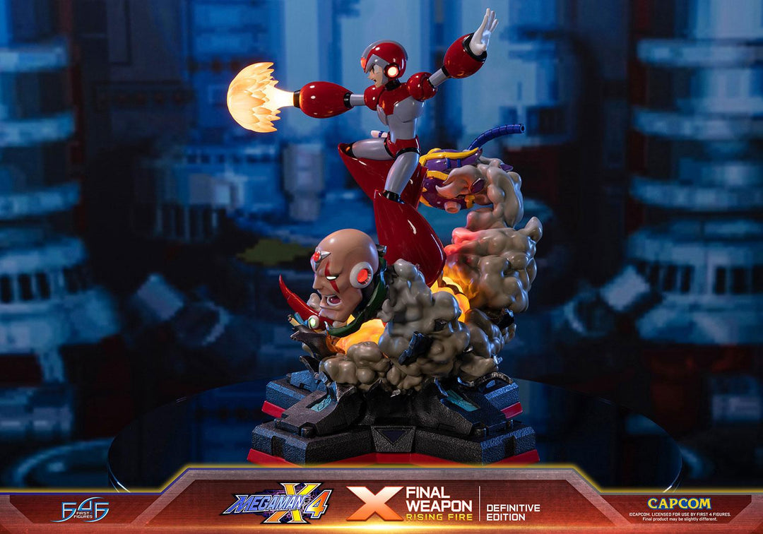 Mega Man X4 - X (Final Weapon) Rising Fire Definitive Edition – First 4 Figures