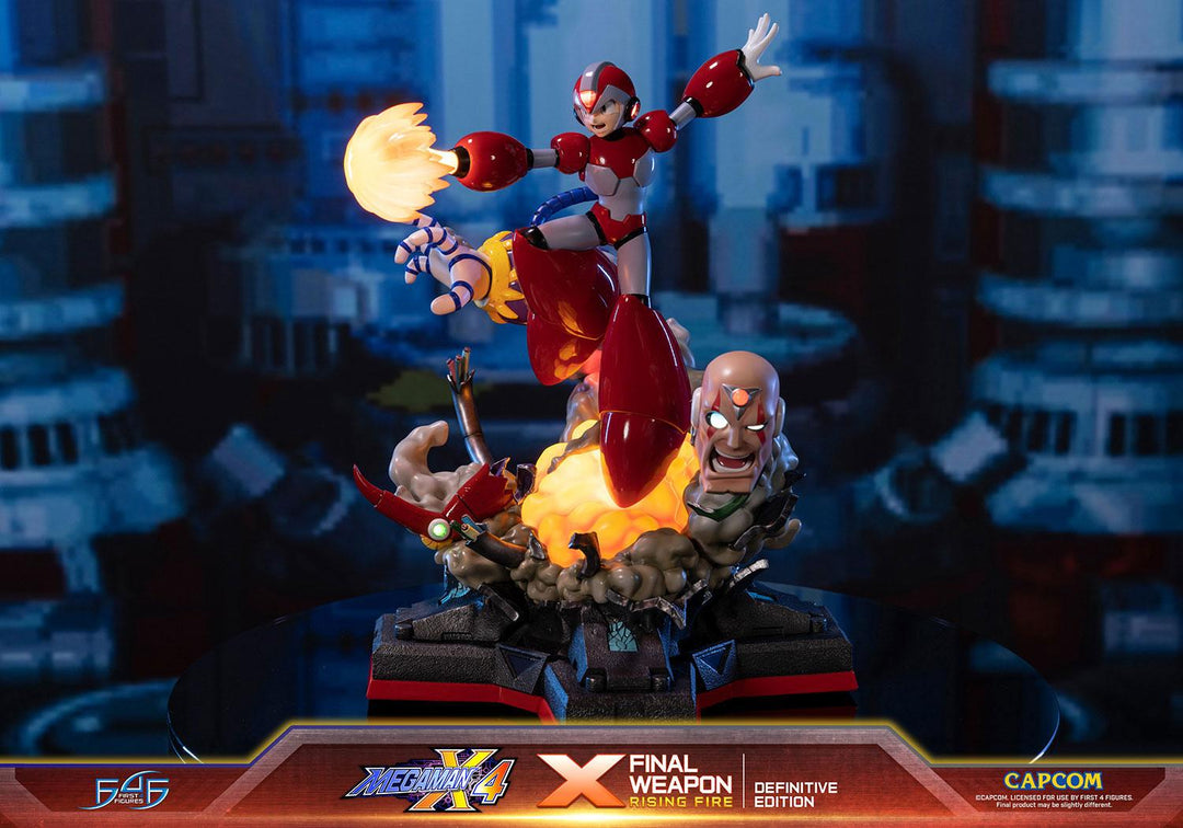 Mega Man X4 - X (Final Weapon) Rising Fire Definitive Edition – First 4 Figures
