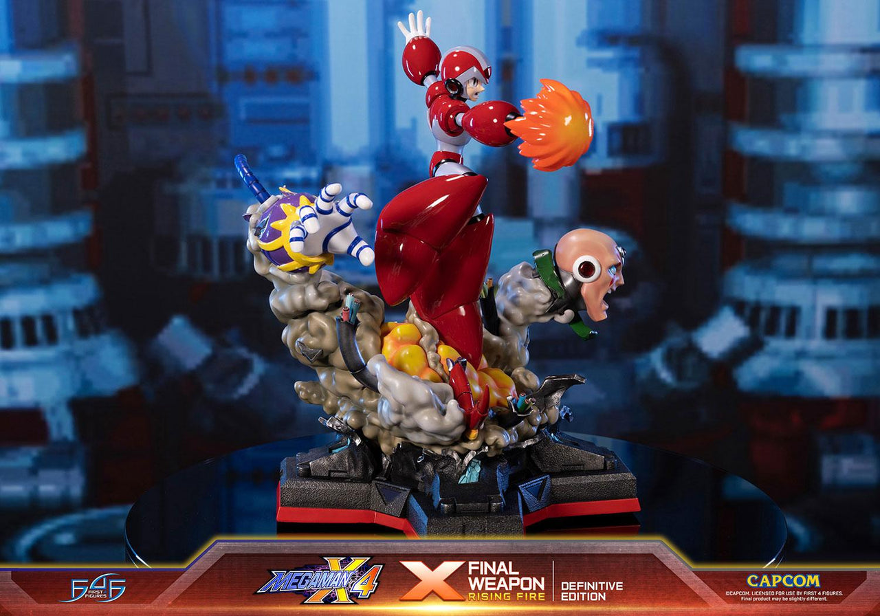 Mega Man X4 - X (Final Weapon) Rising Fire Definitive Edition – First 4 Figures