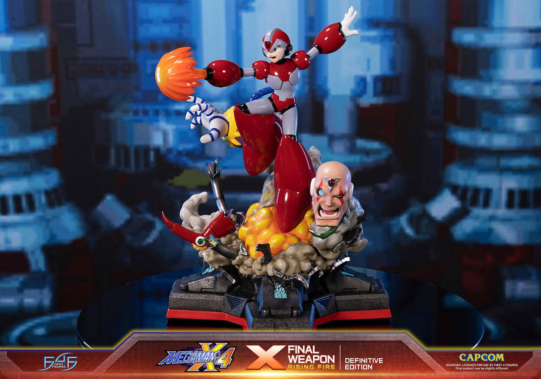 Mega Man X4 - X (Final Weapon) Rising Fire Definitive Edition – First 4 Figures
