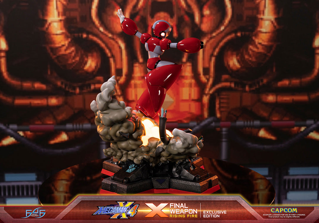 Mega Man X4 - X (Final Weapon) Rising Fire Exclusive Edition – First 4 Figures