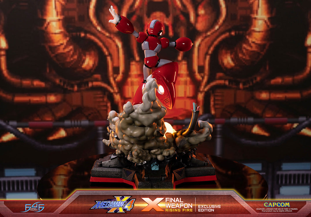 Mega Man X4 - X (Final Weapon) Rising Fire Exclusive Edition – First 4 Figures